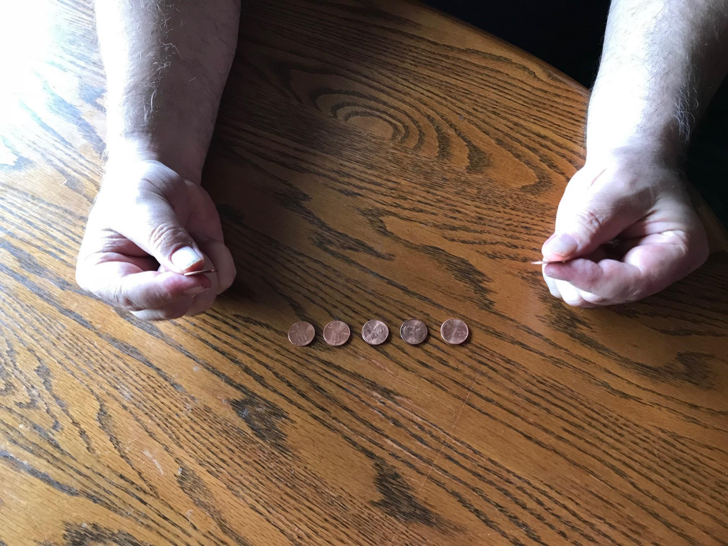 Coin Trick With 7 Pennies – Learn Free Coin Magic